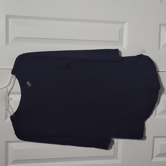 Soho | Tops | Soho Jeans Blue Quarter Length Sleeve Semi Hi Low Top ...